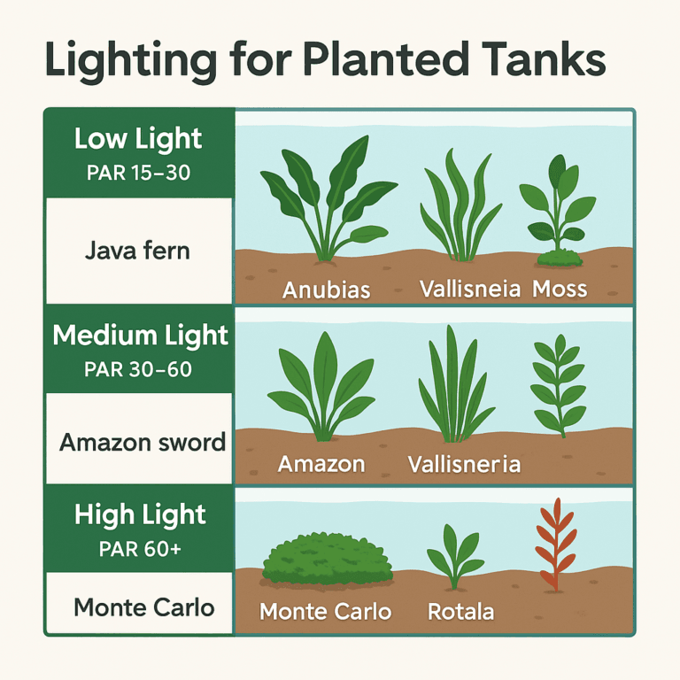 Lighting for Planted Aquariums – Beginner's Guide to LED, PAR, and ...