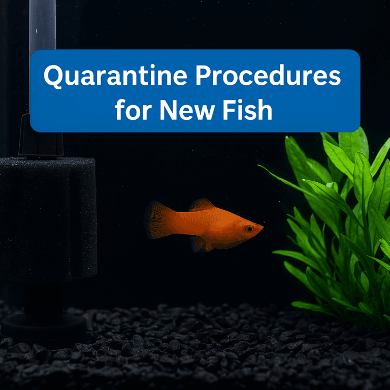 Quarantine Procedures for New Fish – Step-by-Step Guide to Protect Your ...