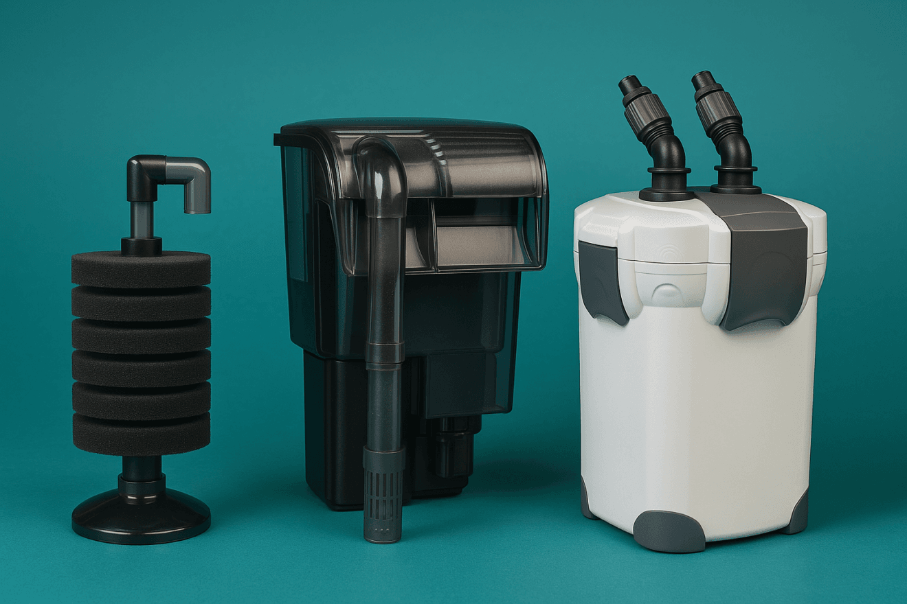 Best Aquarium Filters: HOB, Sponge & Canister